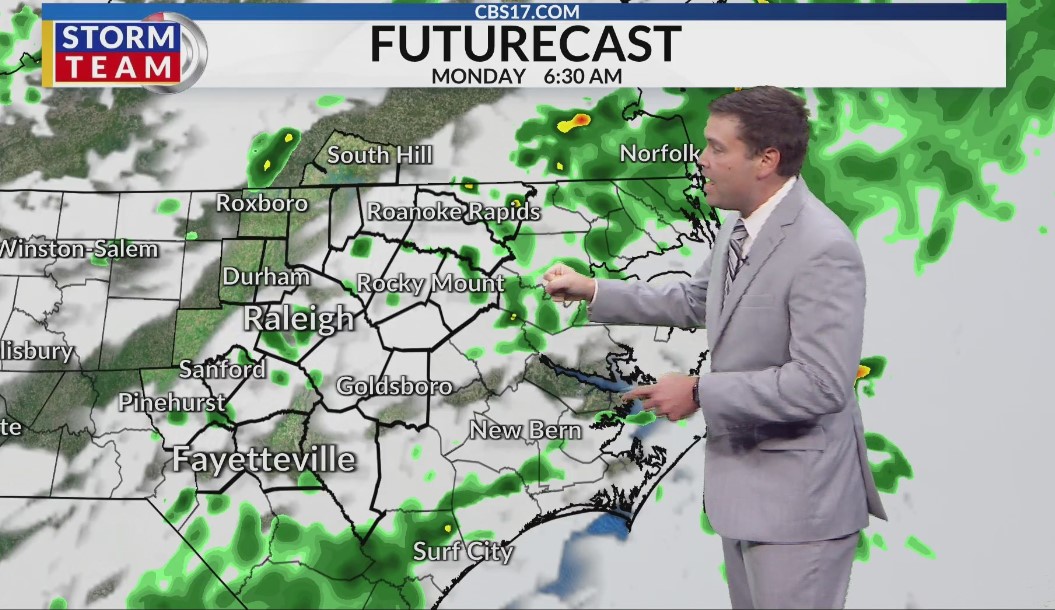Lance Blocker’s Monday central NC weather forecast – CBS17.com