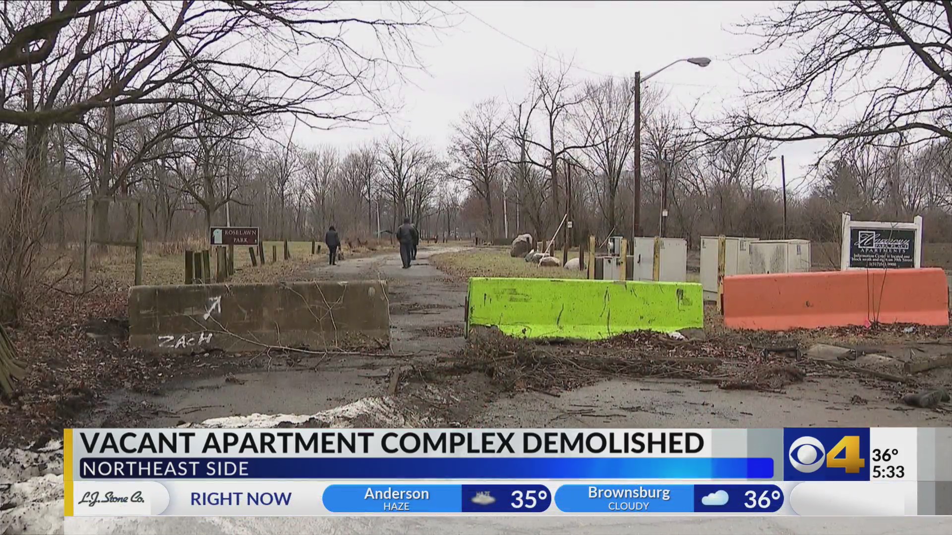 Troubled Indy apartment complex demolition now complete – WTTV CBS4Indy