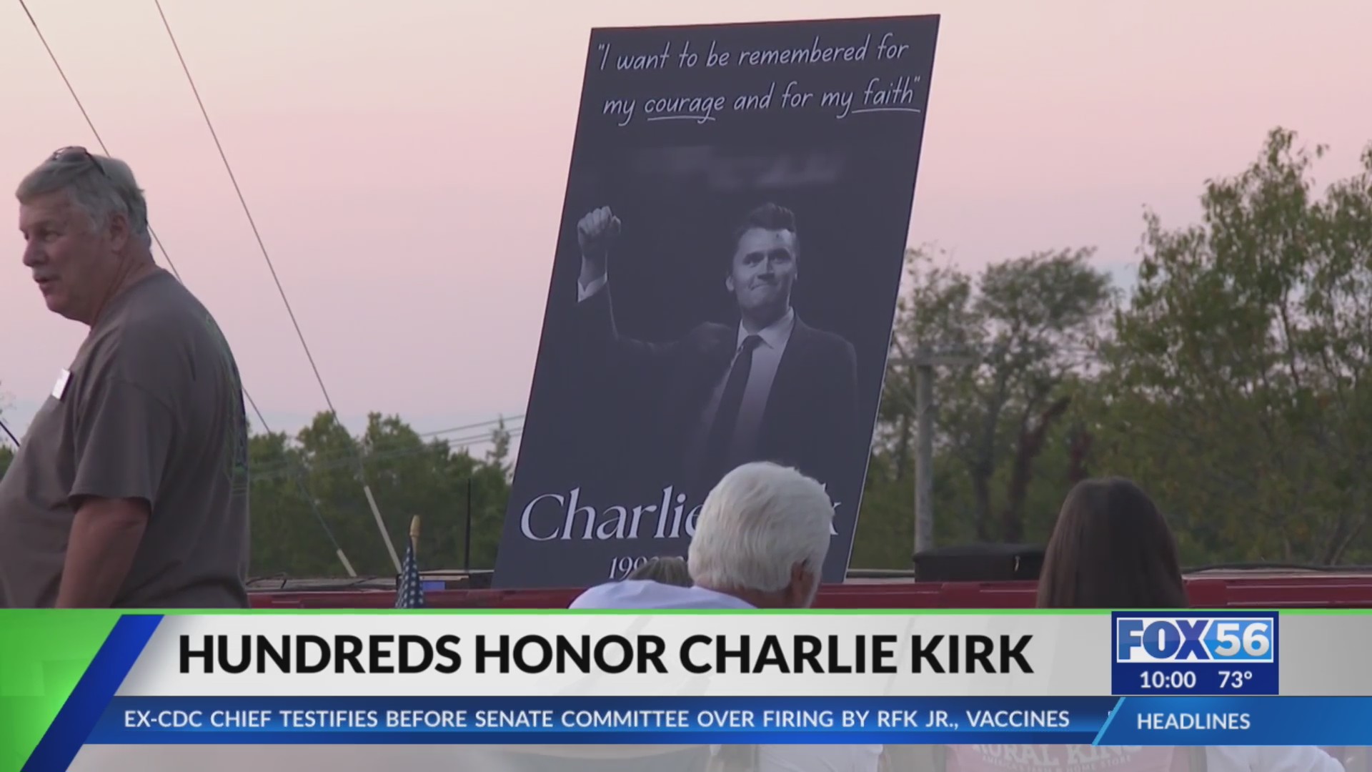 Community gathers in Mount Sterling to honor Charlie Kirk – FOX 56 News