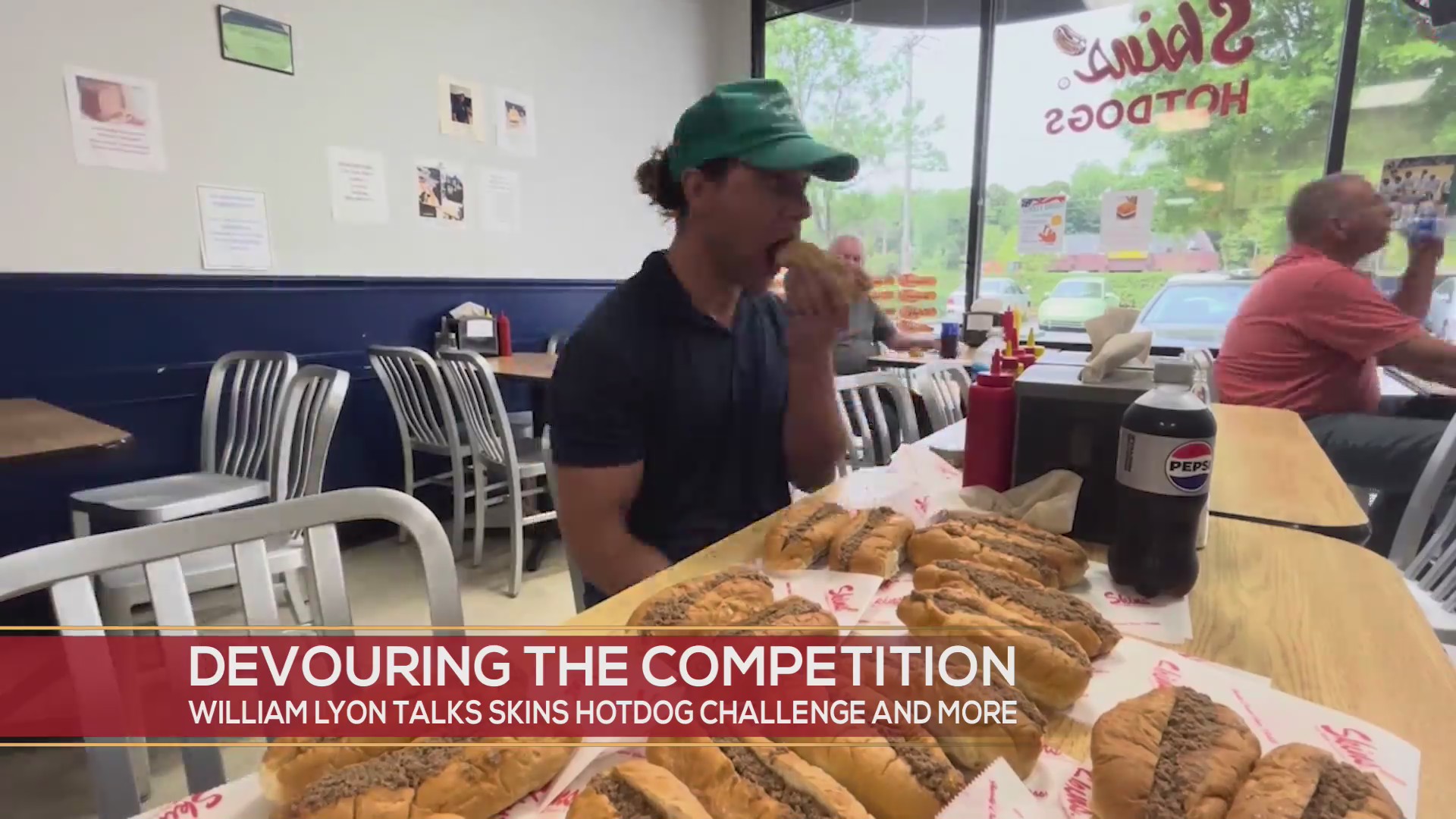 Competitive Eater Breaks Skins Hot Dog Record – WSPA 7NEWS