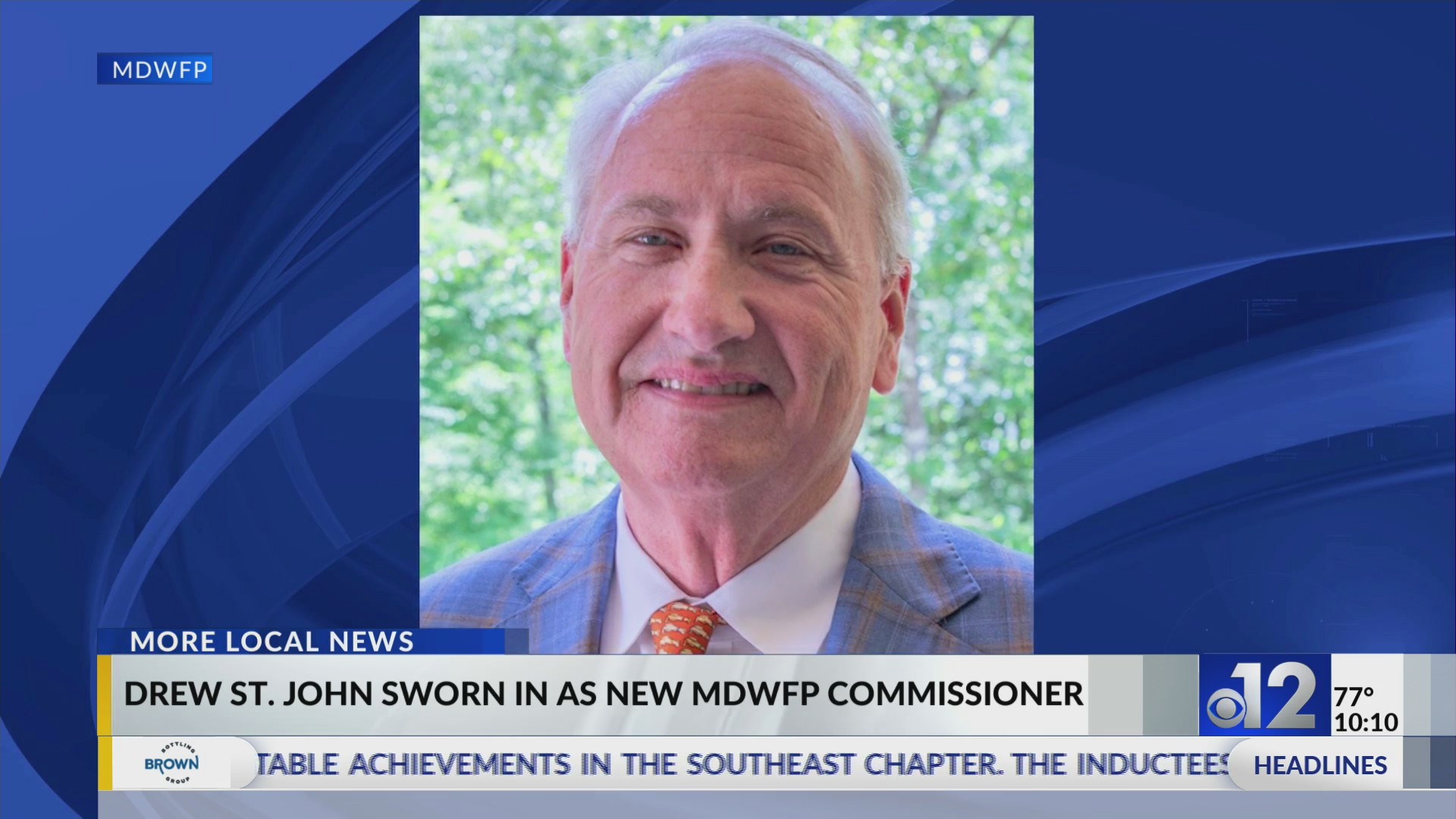 Drew St. John sworn in as new MDWFP commissioner – WJTV