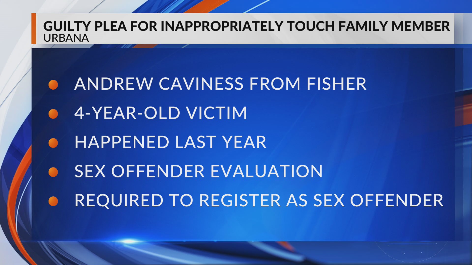 Fisher man pleads guilty to inappropriate touching of 4-year-old family ...