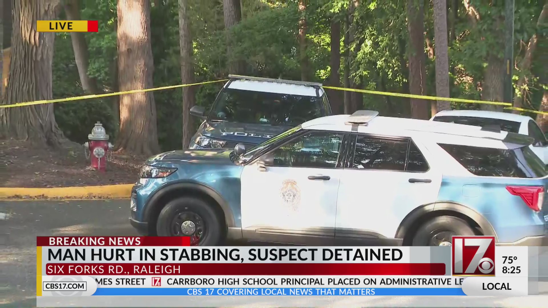 Man injured, suspect detained in Raleigh apartment stabbing, police say ...