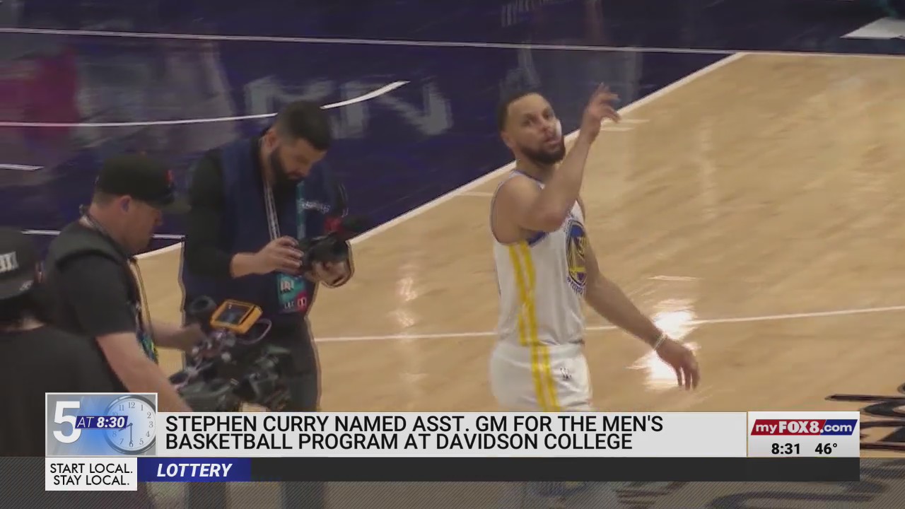 Steph Curry takes assistant GM position at Davidson College – FOX8 WGHP