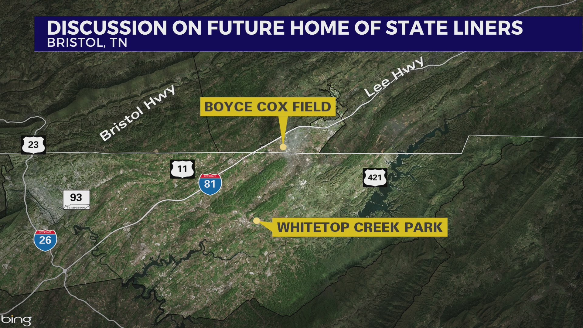 Todd Houston Field may be renovated for State Liners – WJHL | Tri ...