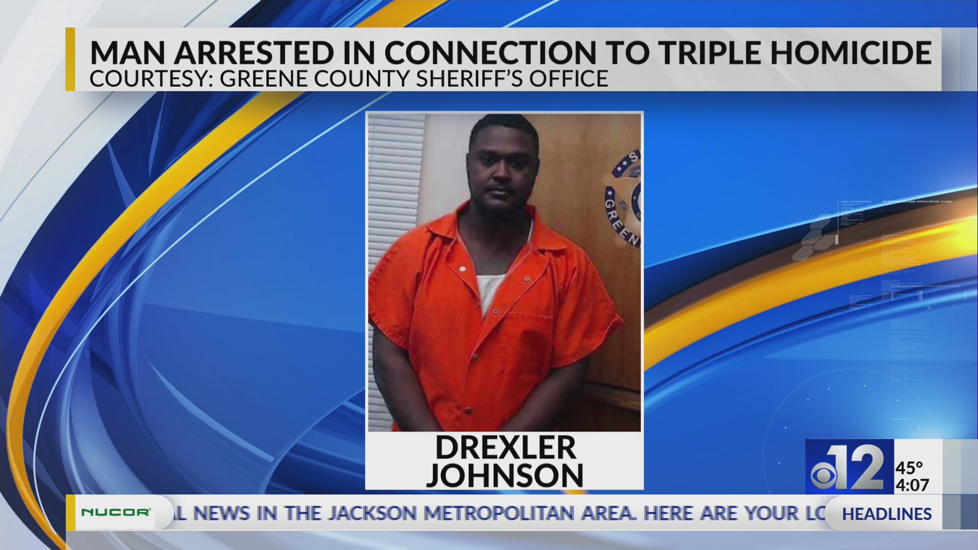 Arrest made in Mississippi triple homicide: deputies – WJTV