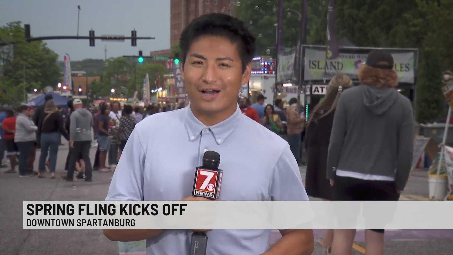 Spartanburg’s Annual Spring Fling underway – WSPA 7NEWS