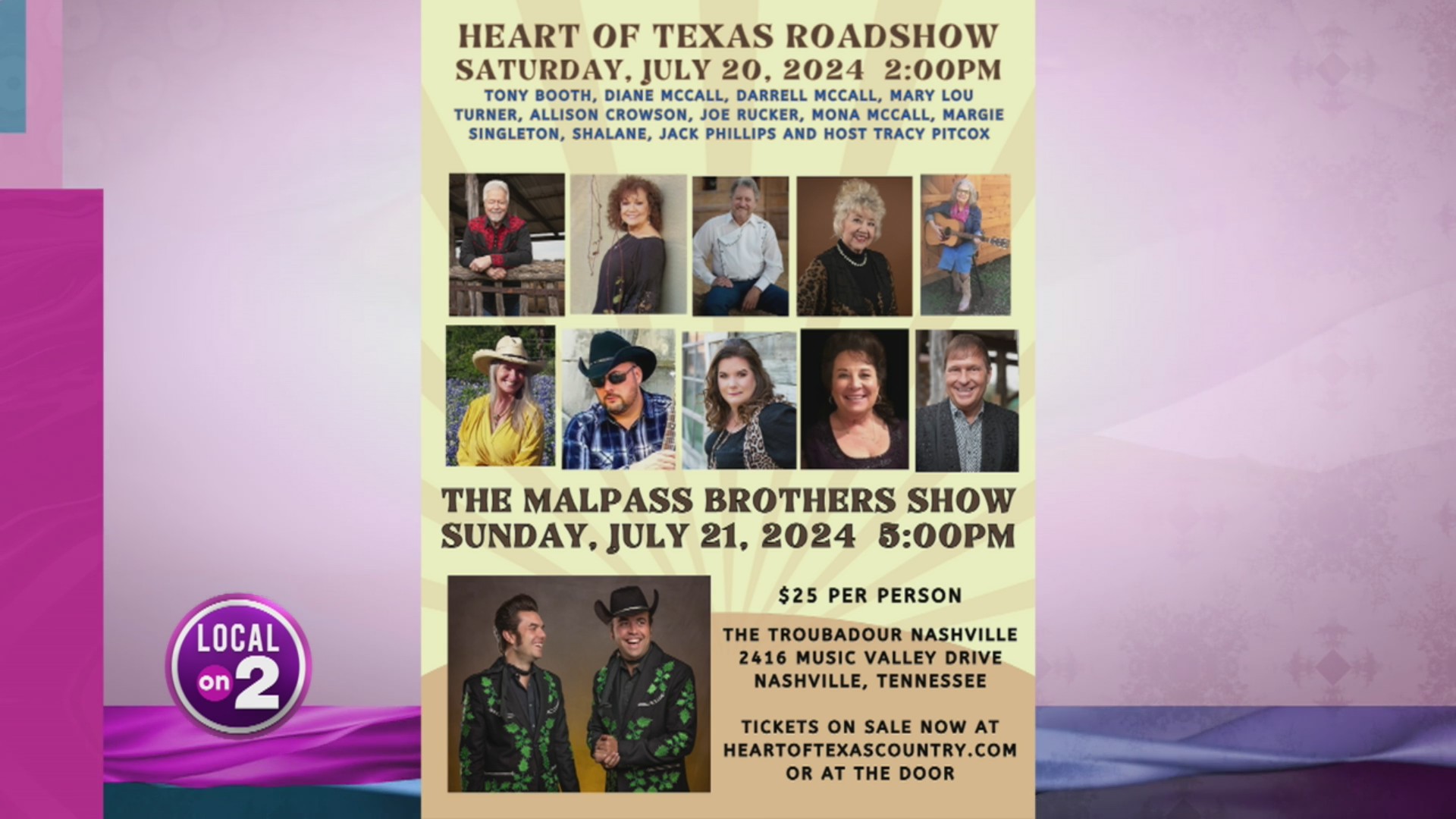 The Malpass Brothers: Stories From The Road – WKRN News 2