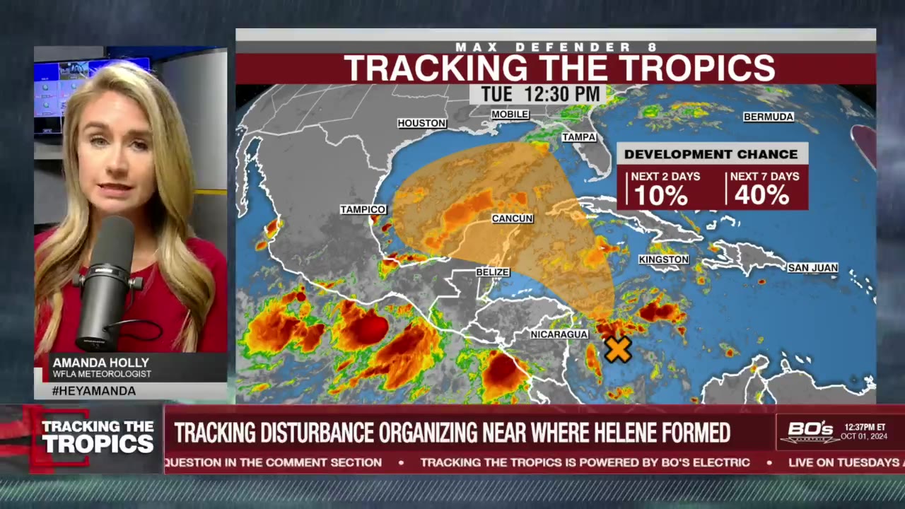 NHC tracking disturbance near where Helene formed | Tracking the Tropics – WWLP