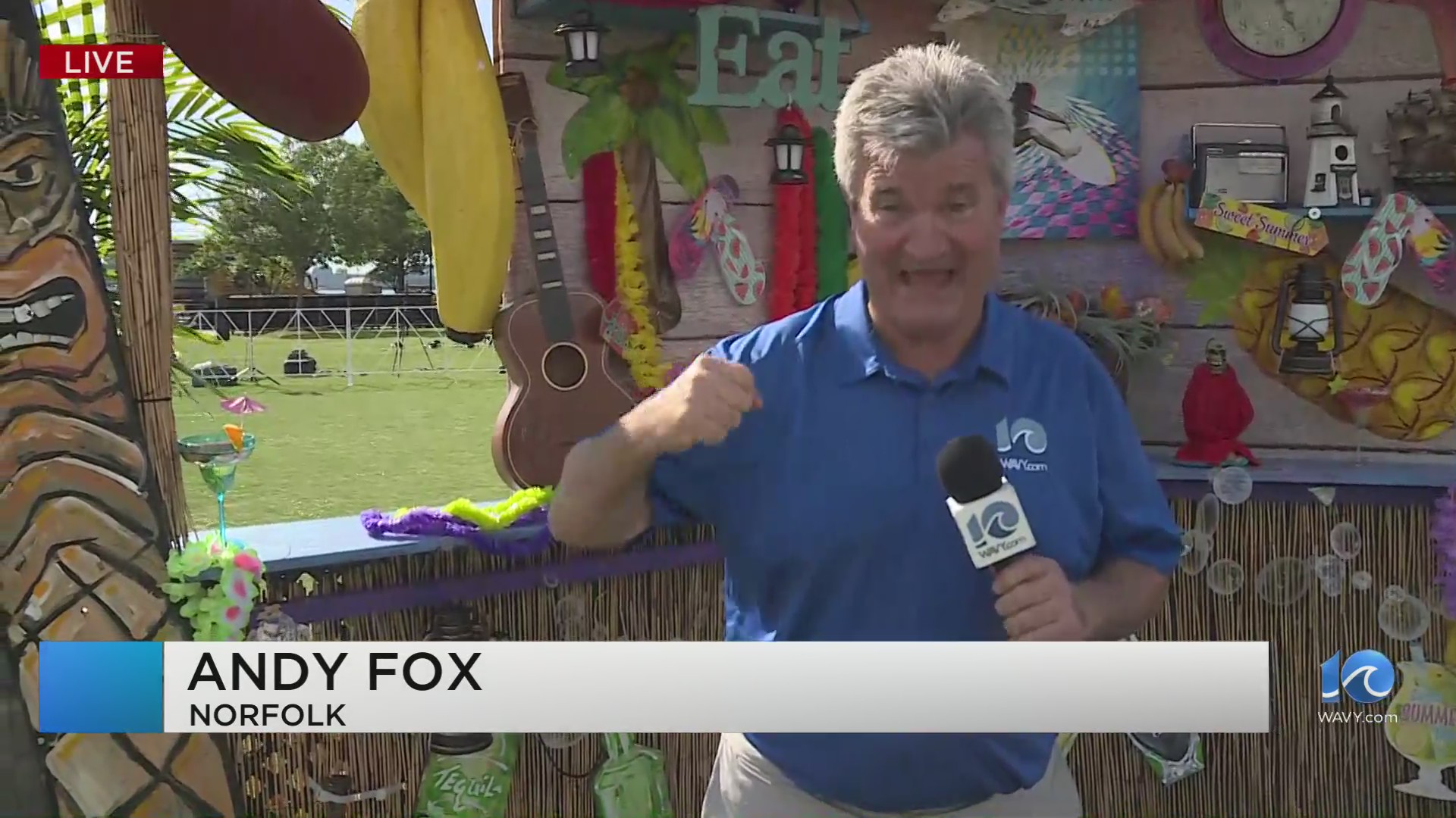 Find the Foxxer: Andy Fox live at Cheeseburger in Harborfest – WAVY.com
