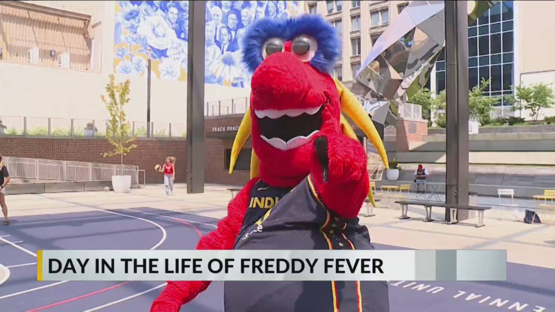How ‘lovable mascot’ Freddy Fever hypes up the crowd – Fox 59