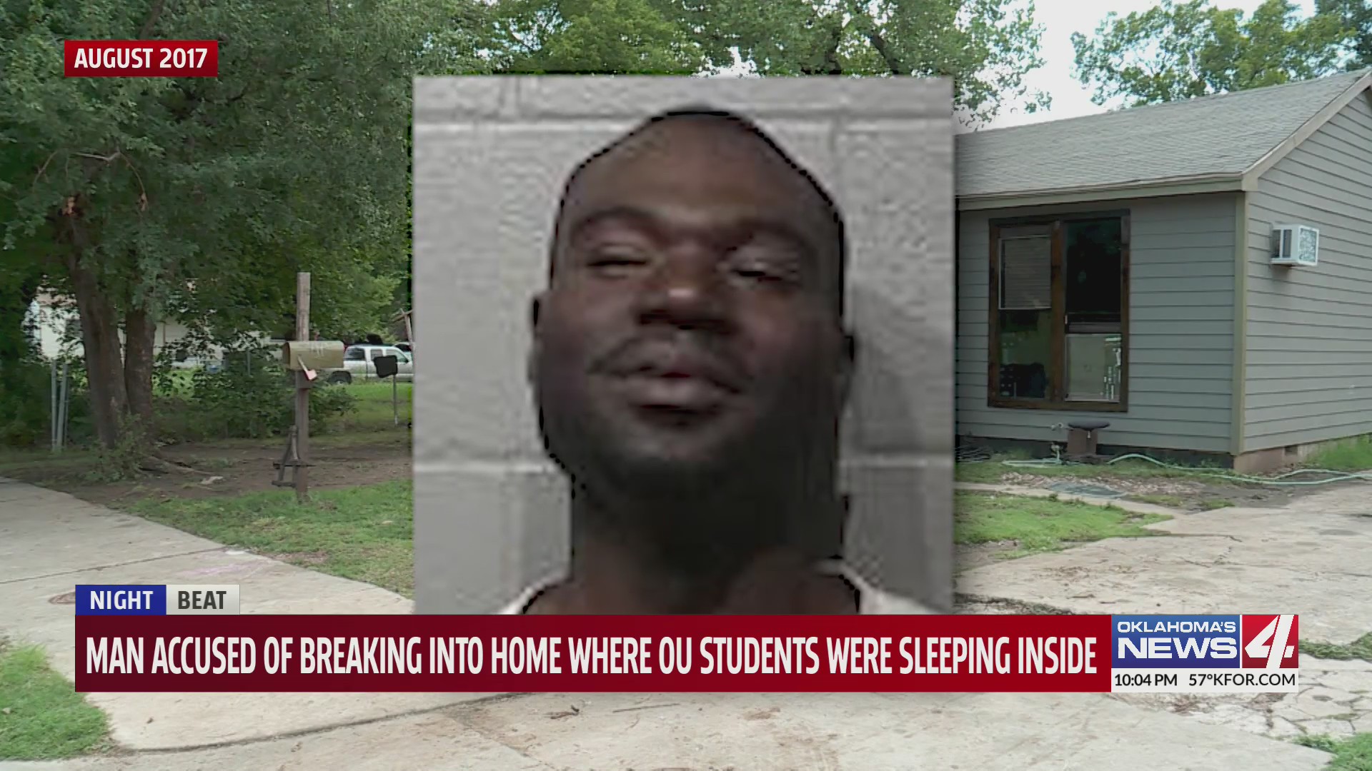 Man accused of breaking into home where OU students were sleeping inside – KFOR.com Oklahoma City