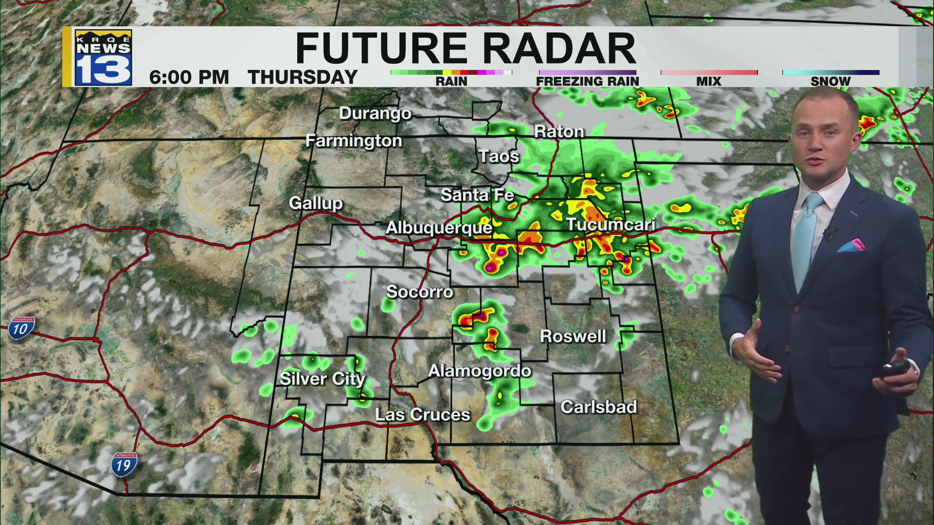 Storm chances return Thursday with gusty winds – KRQE NEWS 13 ...