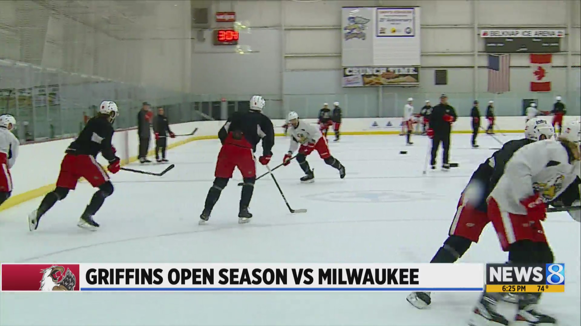 Grand Rapids Griffins hitting the ice for first home opener – Fox 8 ...