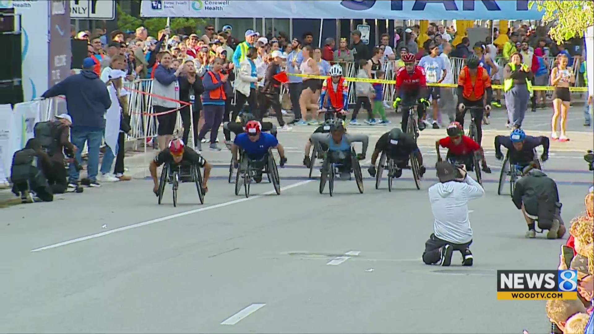 Amway River Bank Run handcyclist and wheelchair racers start 25K – KLRT ...