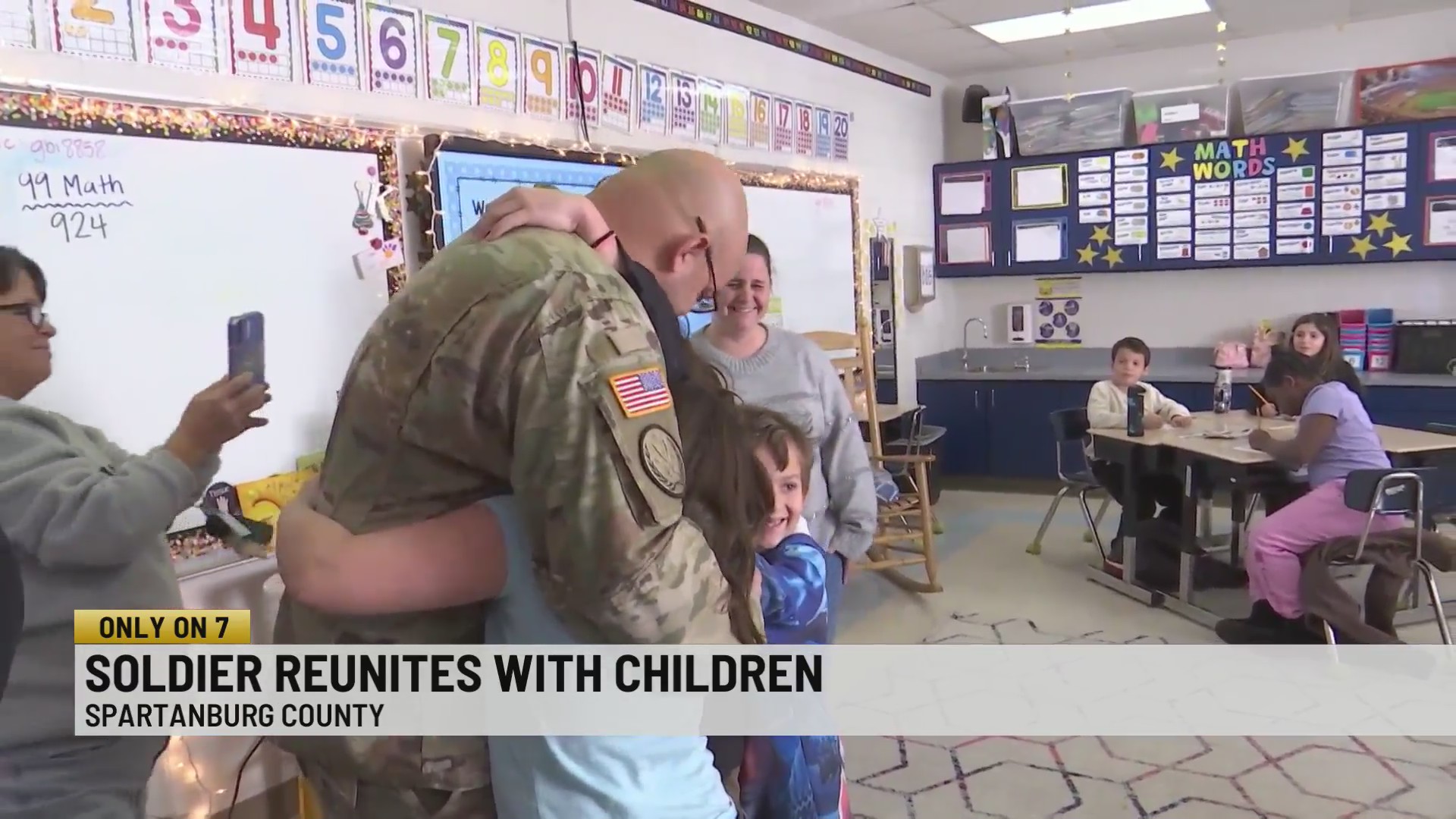 Army dad returns from deployment, surprises children at Upstate schools ...