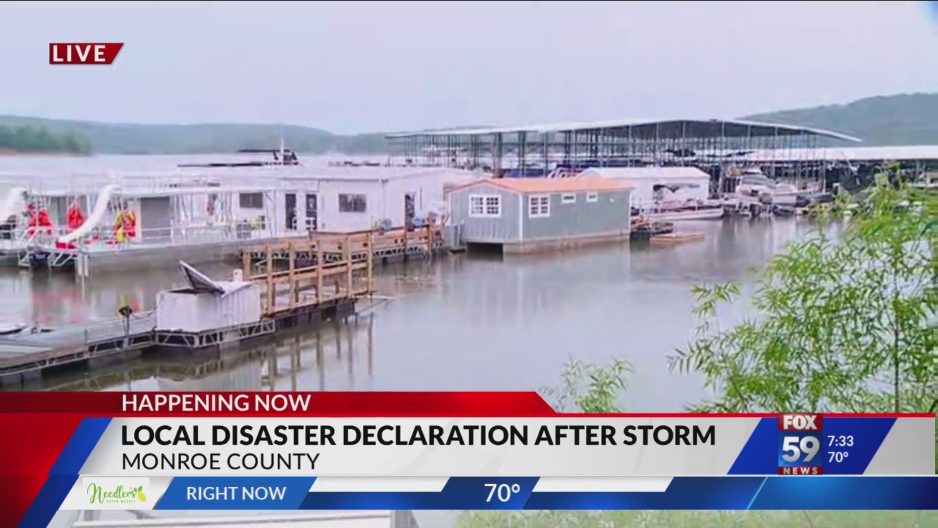 Local disaster declaration issued after severe storms in Monroe County ...