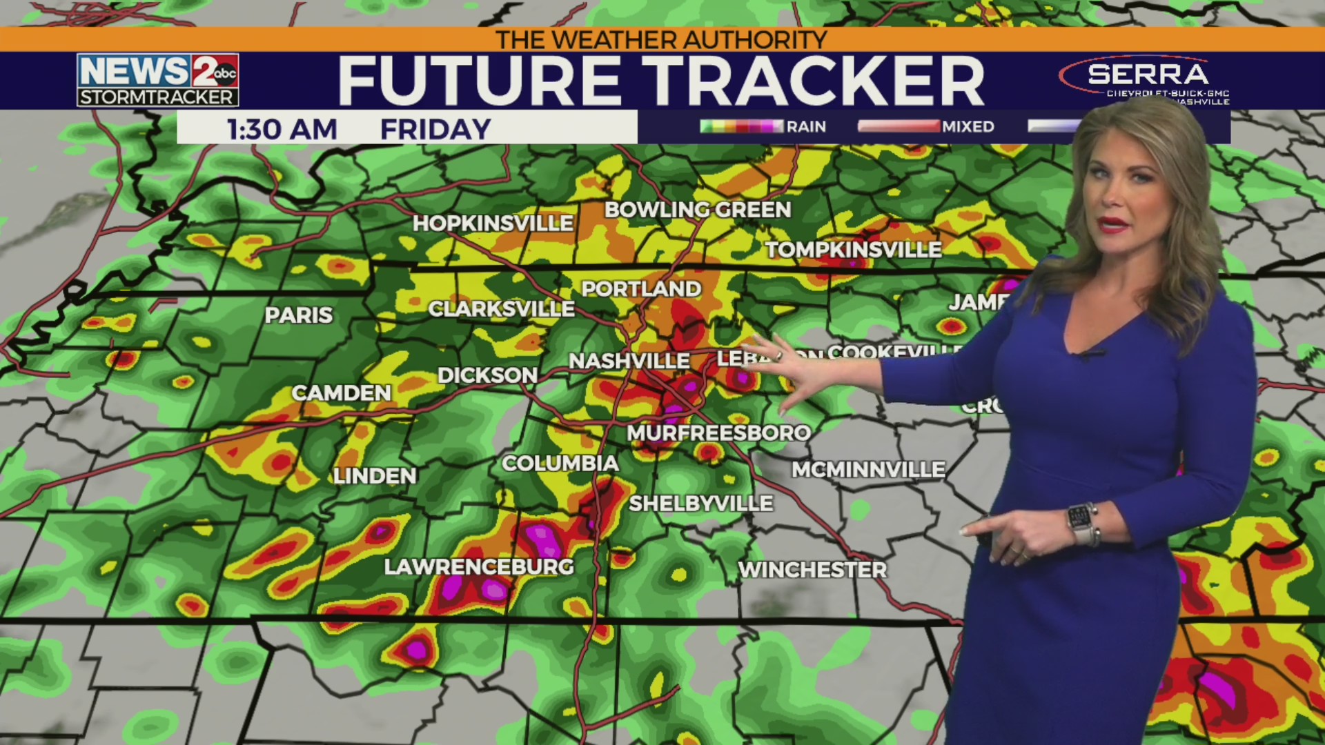 April 17th Midday Forecast – WKRN News 2