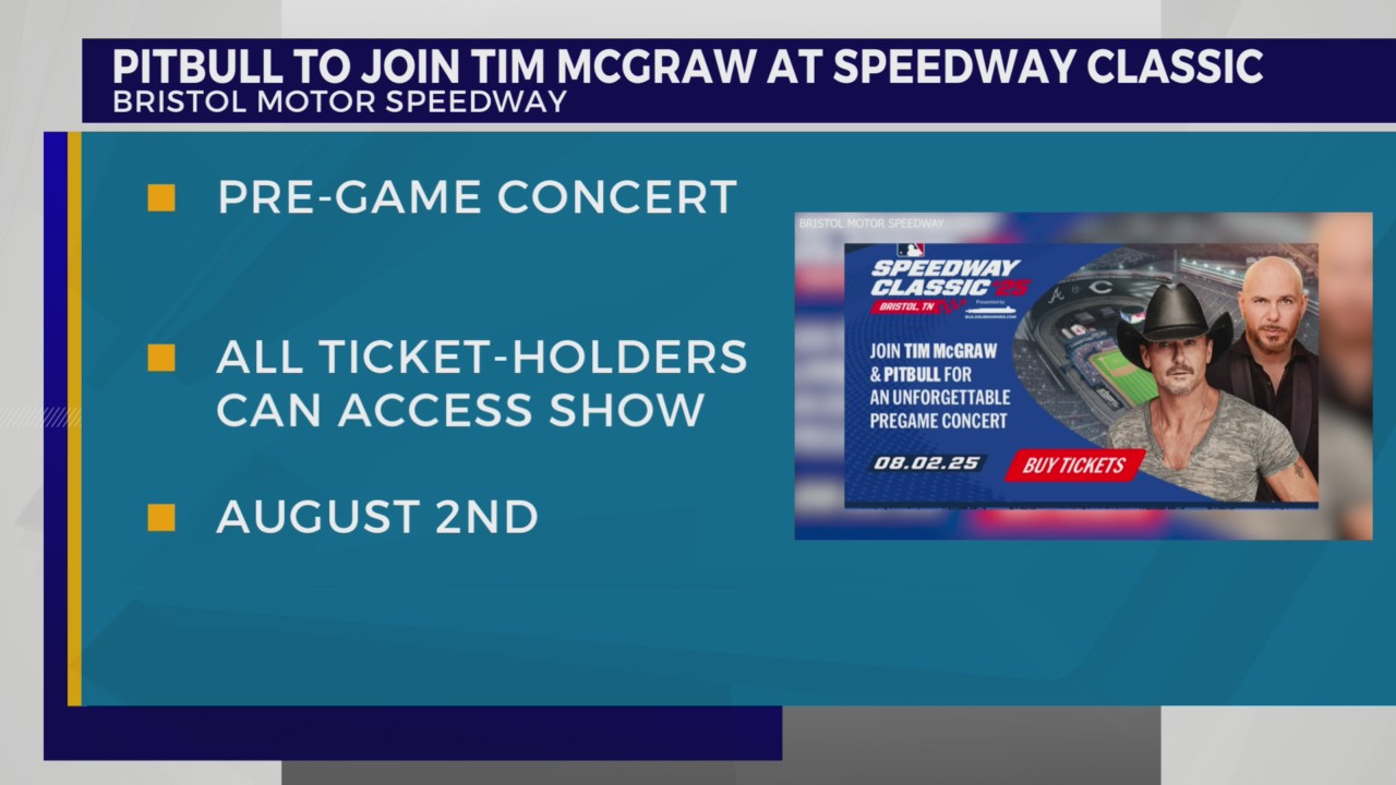 Pitbull to join Tim McGraw for MLB Speedway Classic pregame concert ...