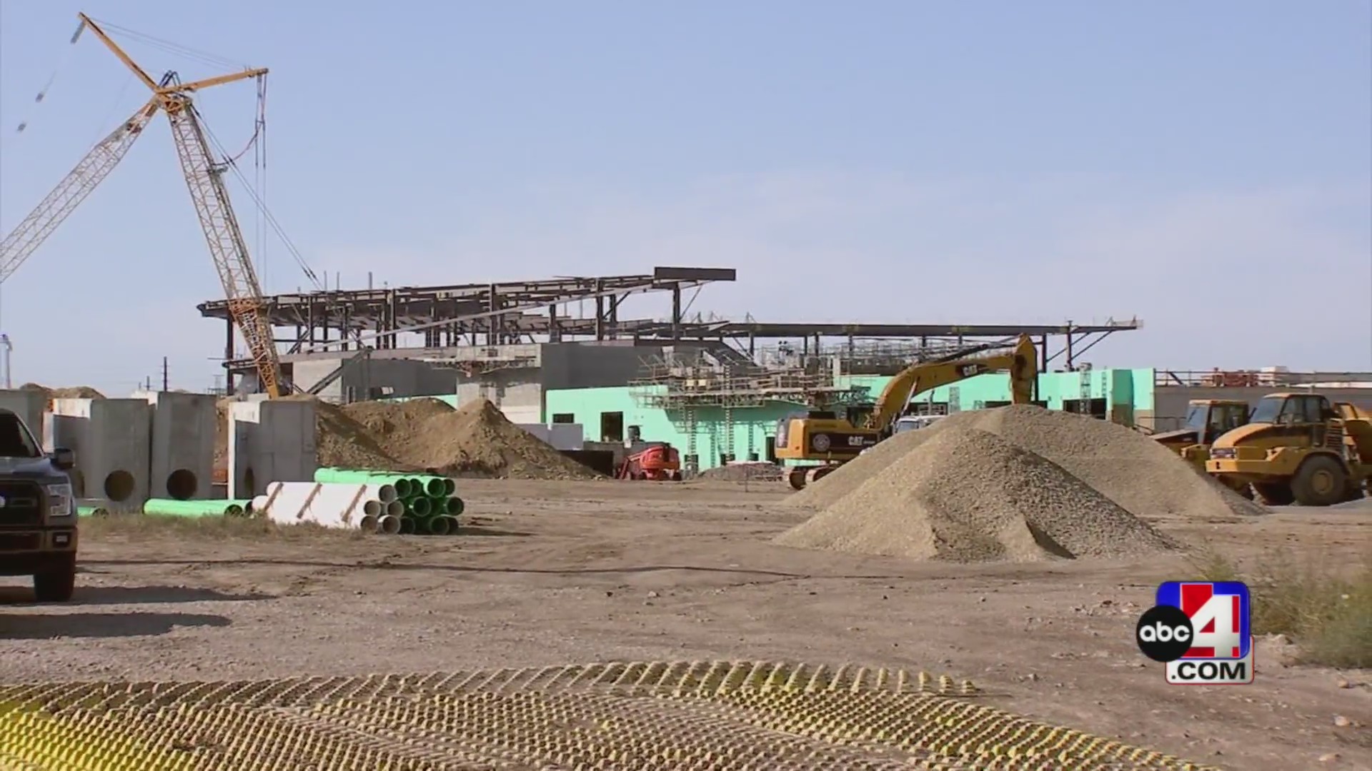Construction progress on new Salt Lake Bees stadium – ABC4 Utah