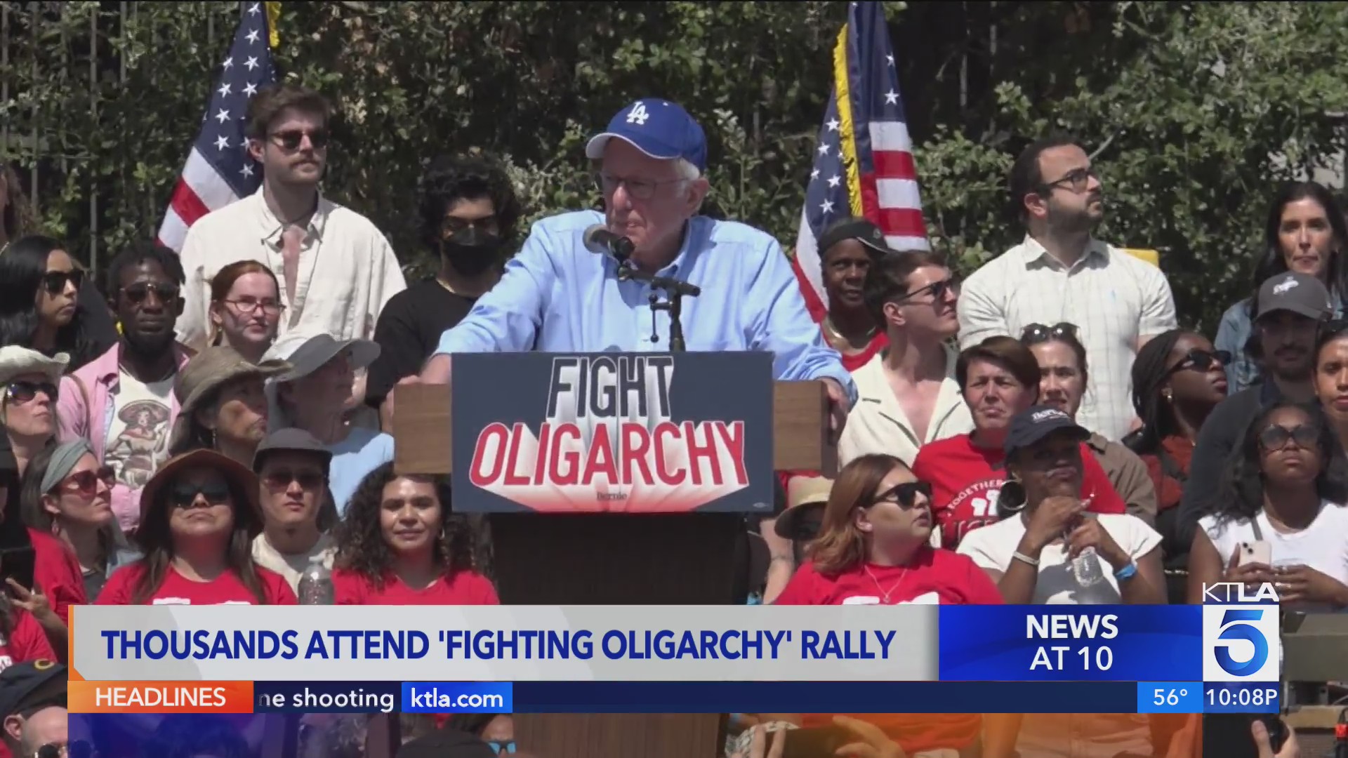 Thousands attend ‘Fighting Oligarchy’ rally – KTLA