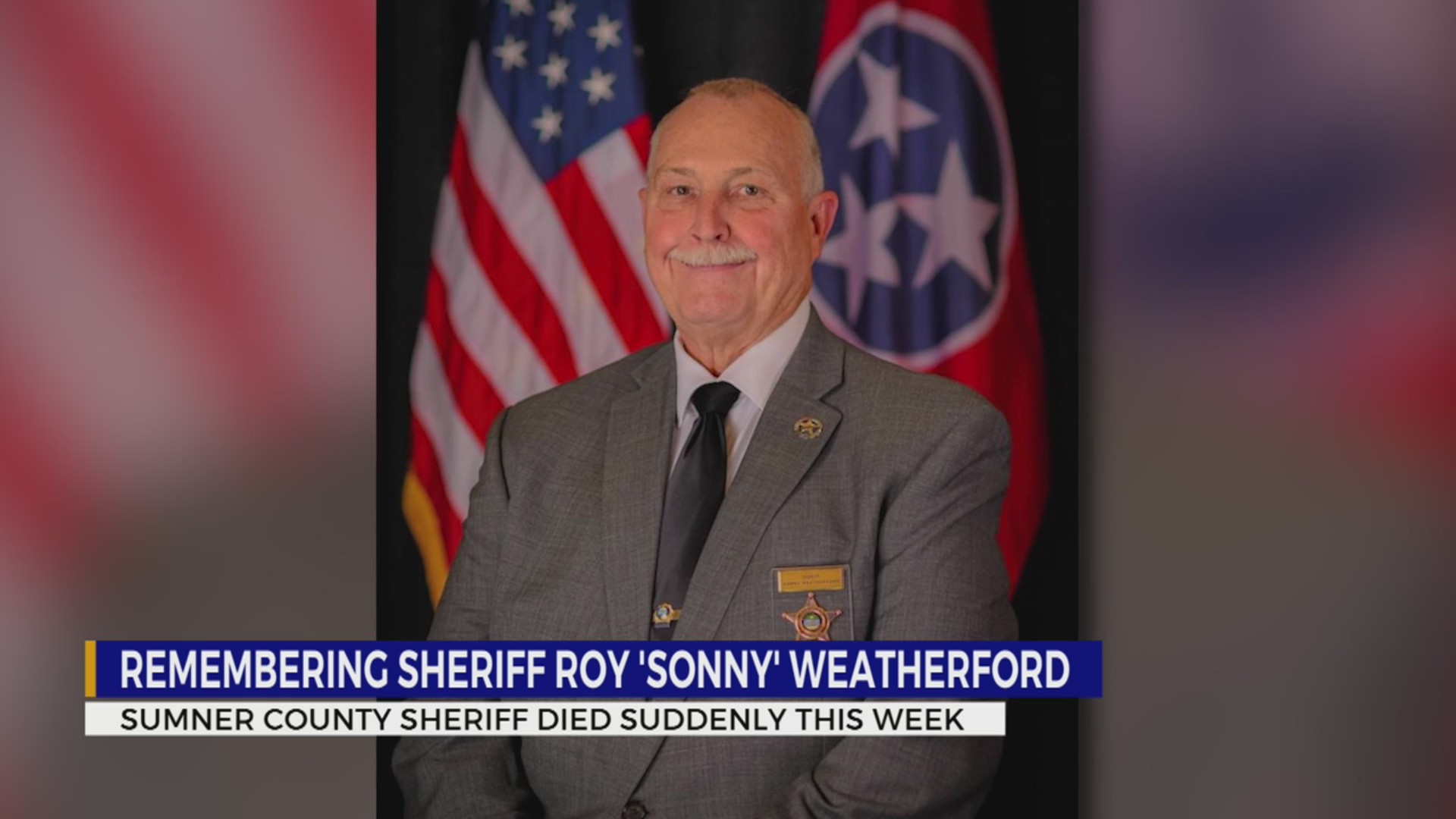Sumner County Sheriff Roy ‘Sonny’ Weatherford escorted home following ...