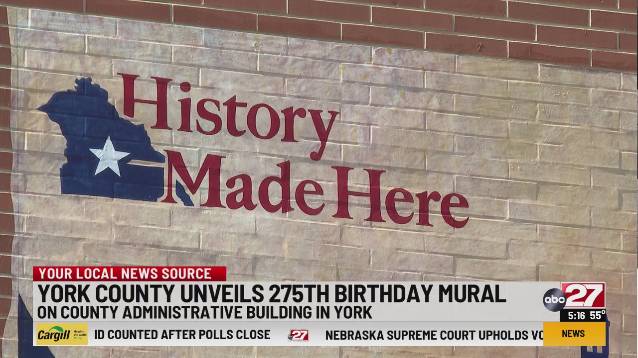 York County unveils new mural for 275th birthday – PAhomepage.com