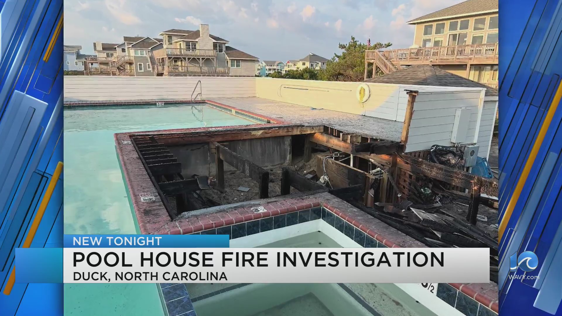 Duck Fire Department investigating pool house fire on Schooner Ridge ...