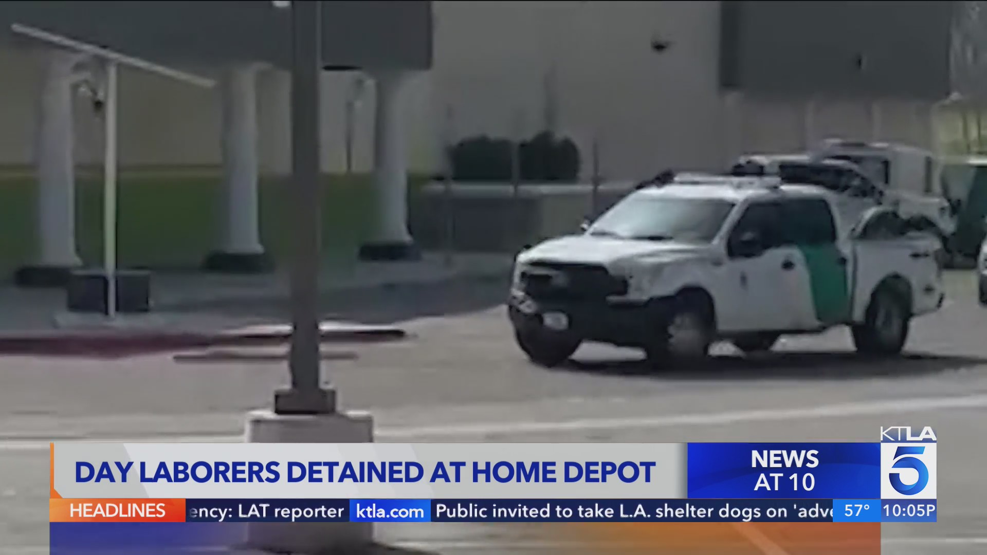 Day laborers detained at Home Depot in Pomona – KTLA