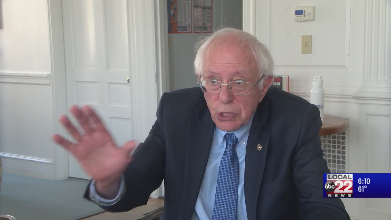 Sen. Sanders discusses efforts to appoint Vermont federal judge – ABC22 ...