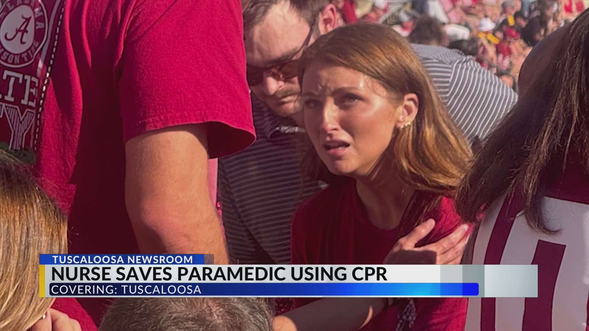 Nurse saves paramedic at Alabama game using CPR – WKRG News 5