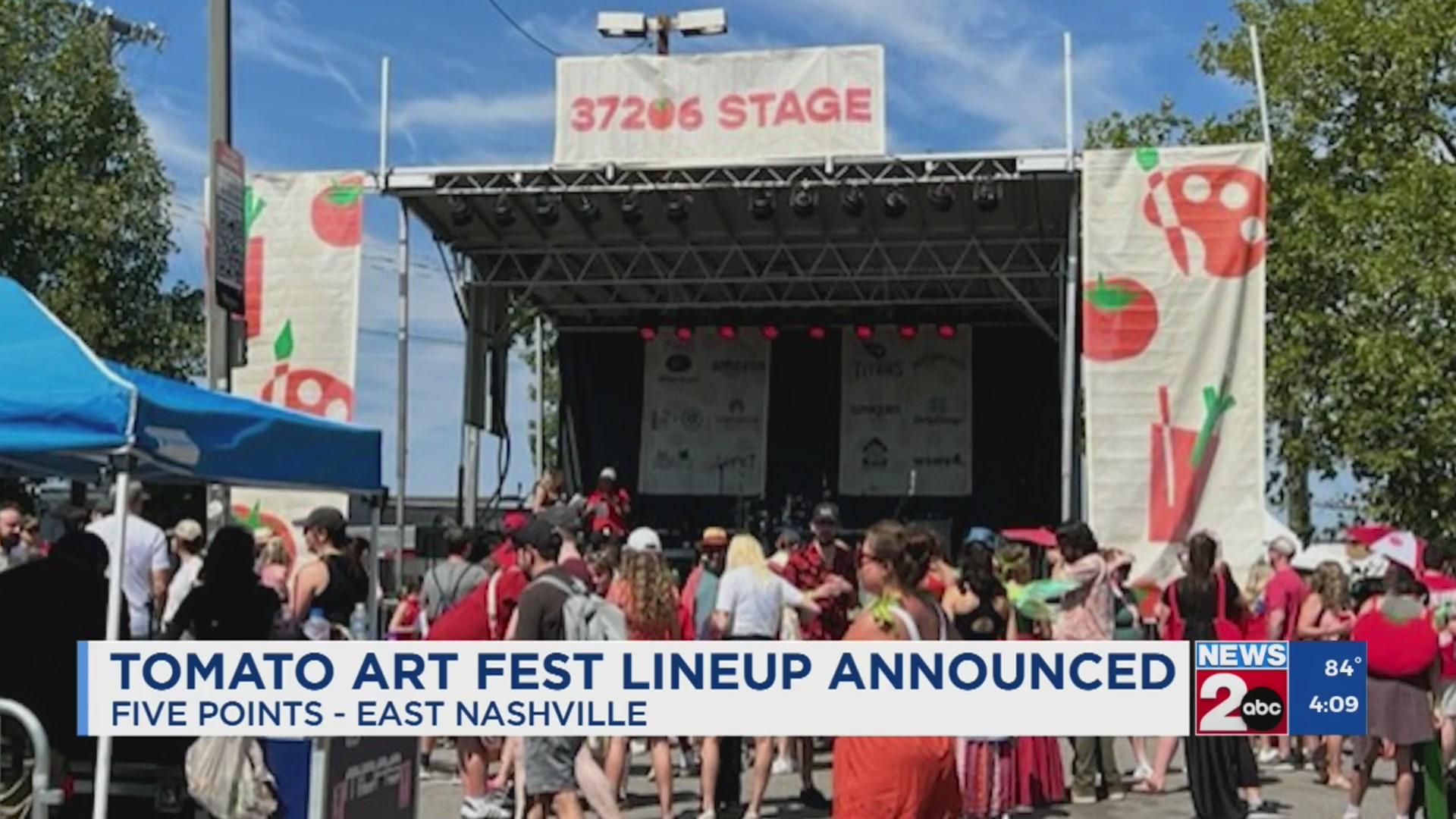 Tomato Art Fest lineup announced – WKRN News 2