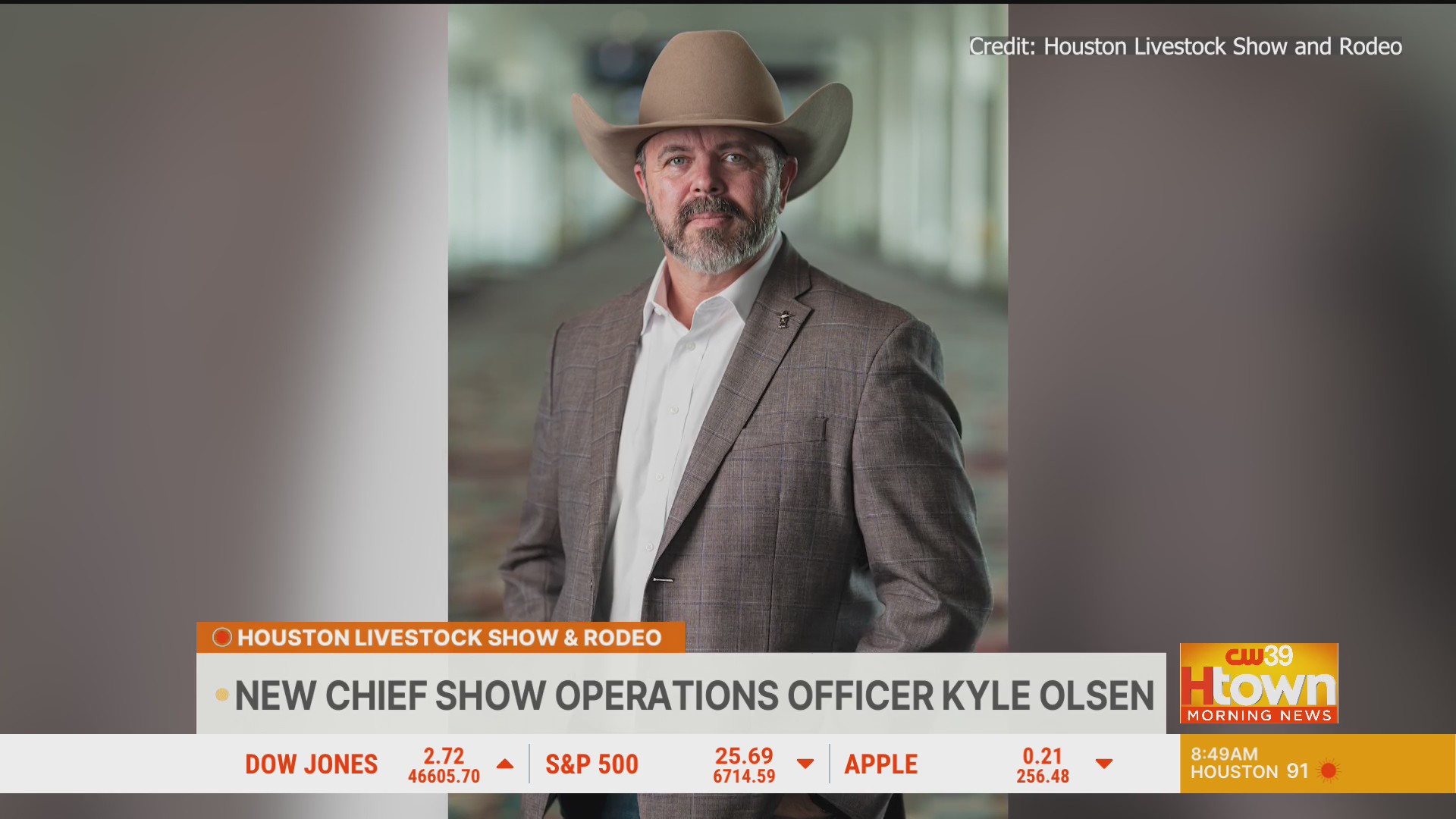 HLSR New Chief Show Operations Officer Kyle Olsen – CW39 Houston