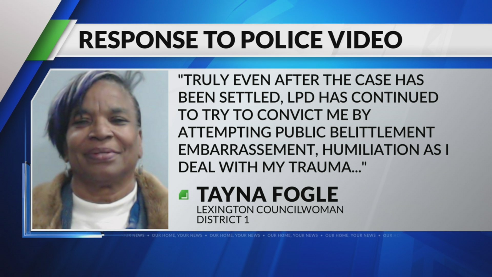 Lexington police, Councilwoman Tayna Fogle respond after body camera ...