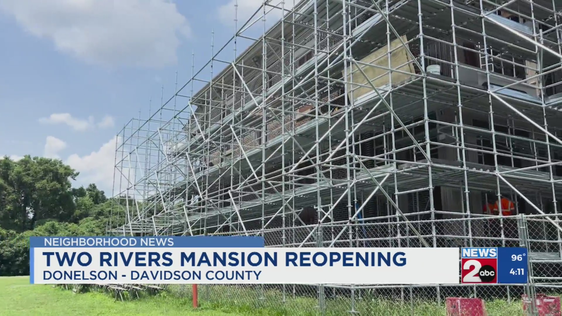 Two Rivers Mansion reopening in Donelson – WKRN News 2