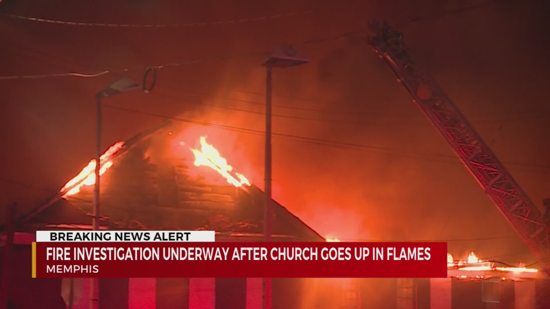Investigation underway after Memphis church goes up in flames – WKRN News 2