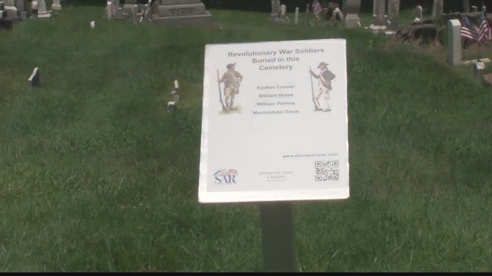 QR code signs at veterans’ graves in Ohio reveal history of each ...