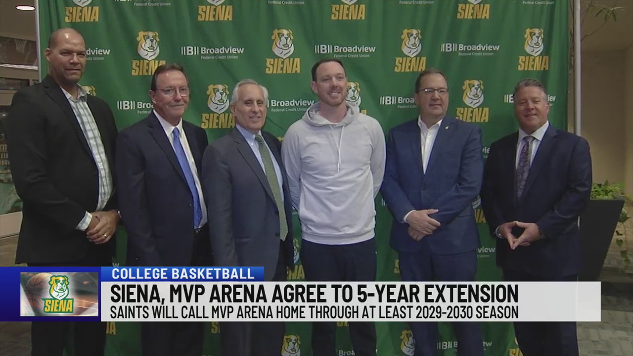 Siena, MVP Arena announce five-year extension – NEWS10 ABC