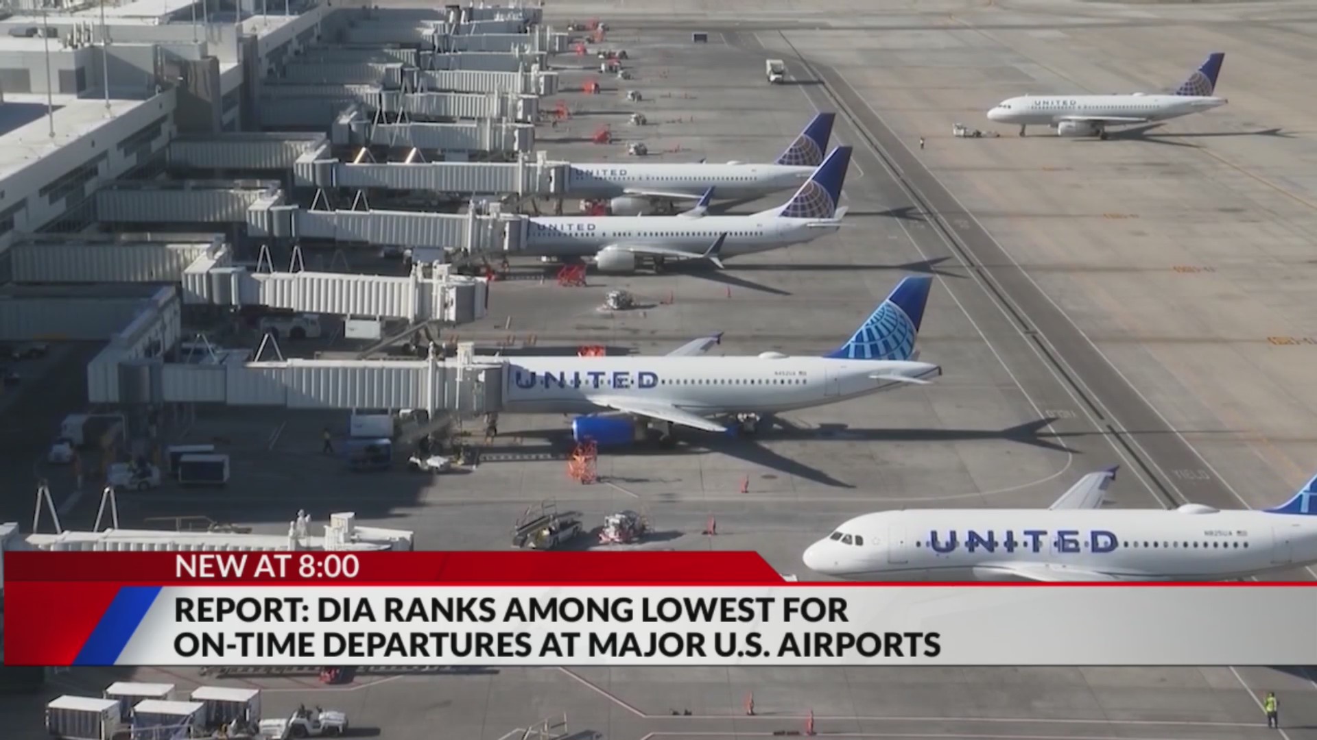 DIA ranks among lowest for on-time departures at major US airports ...