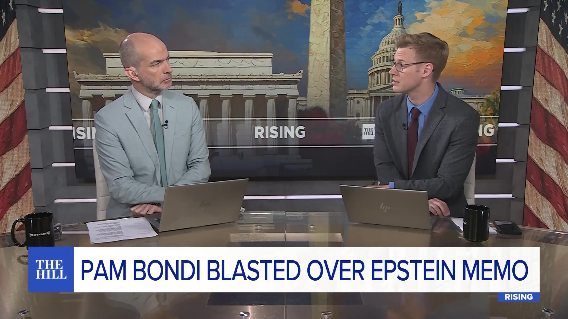 Karoline Leavitt grilled by Fox reporter over Epstein memo | RISING ...