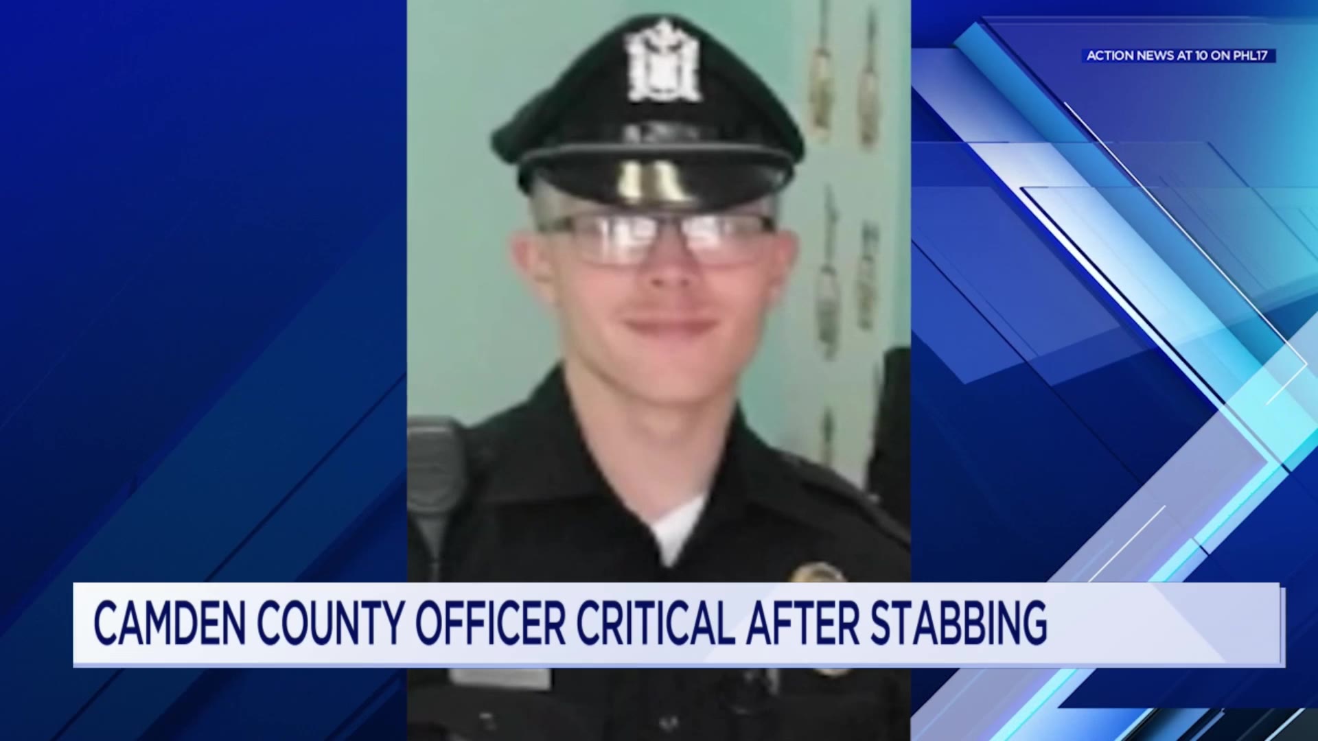 Camden County police officer critical after stabbing – PHL17.com