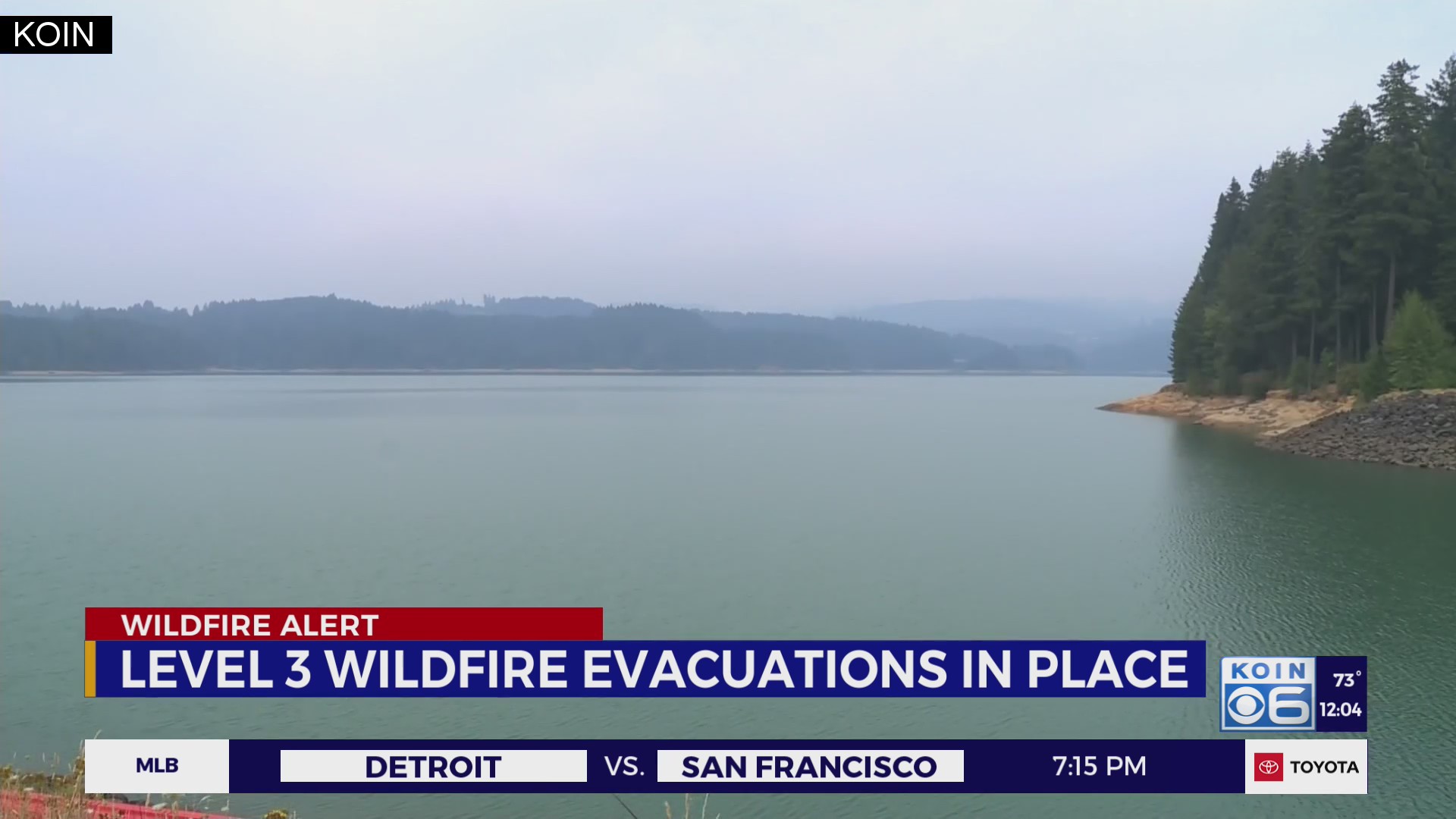 Lee Falls Fire evacuations still in place as wildfire near Henry Hagg ...