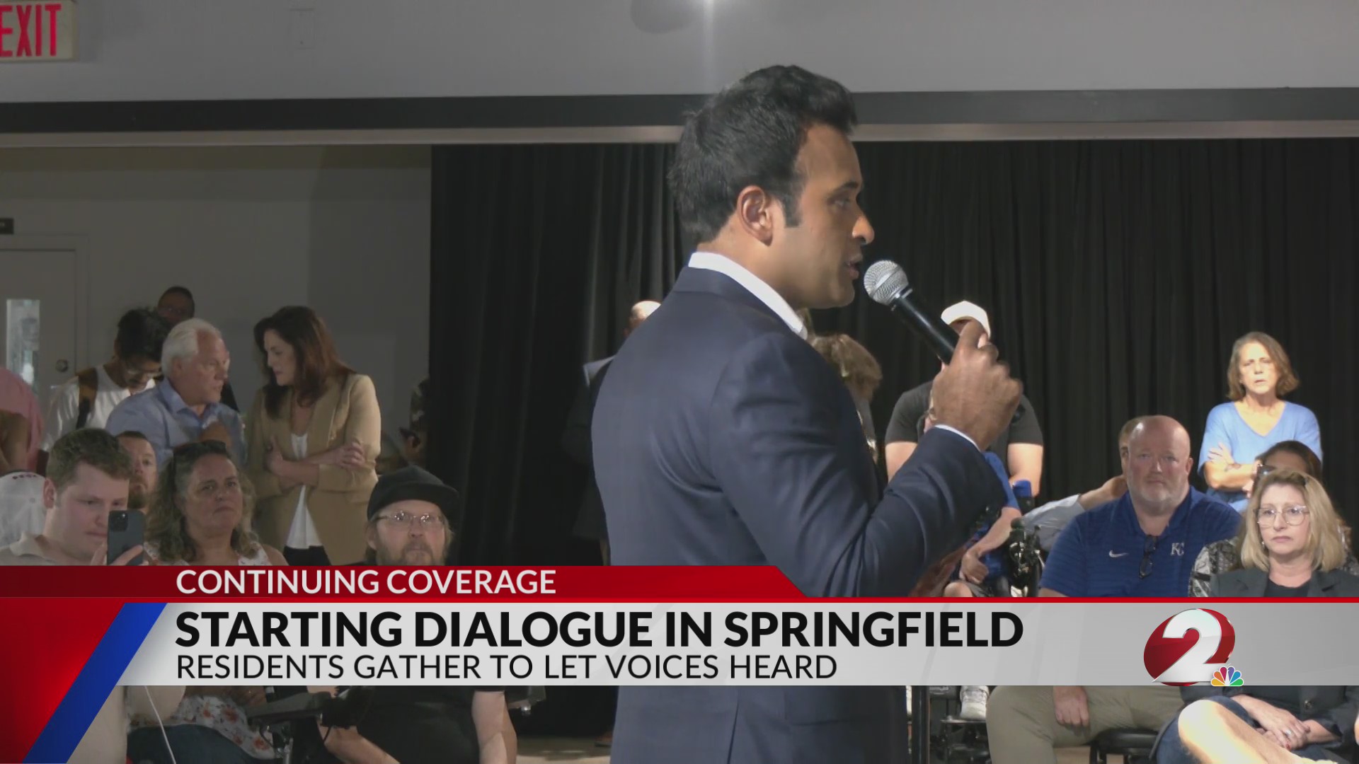 Vivek Ramaswamy hosts town hall in Springfield – WDTN.com