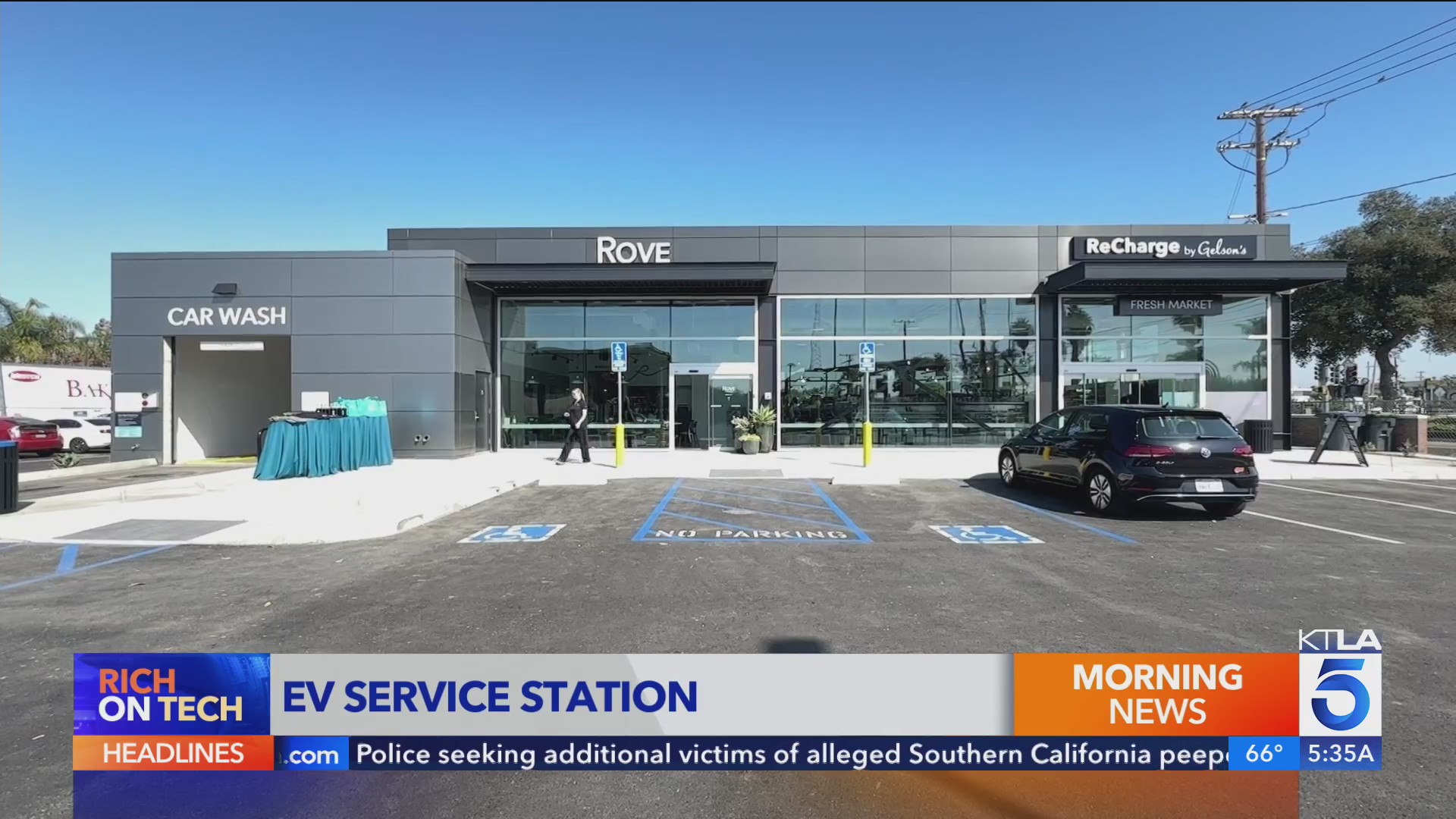 EV ‘Gas Station’ Opens in SoCal with Chargers, Gourmet Food, Lounge ...