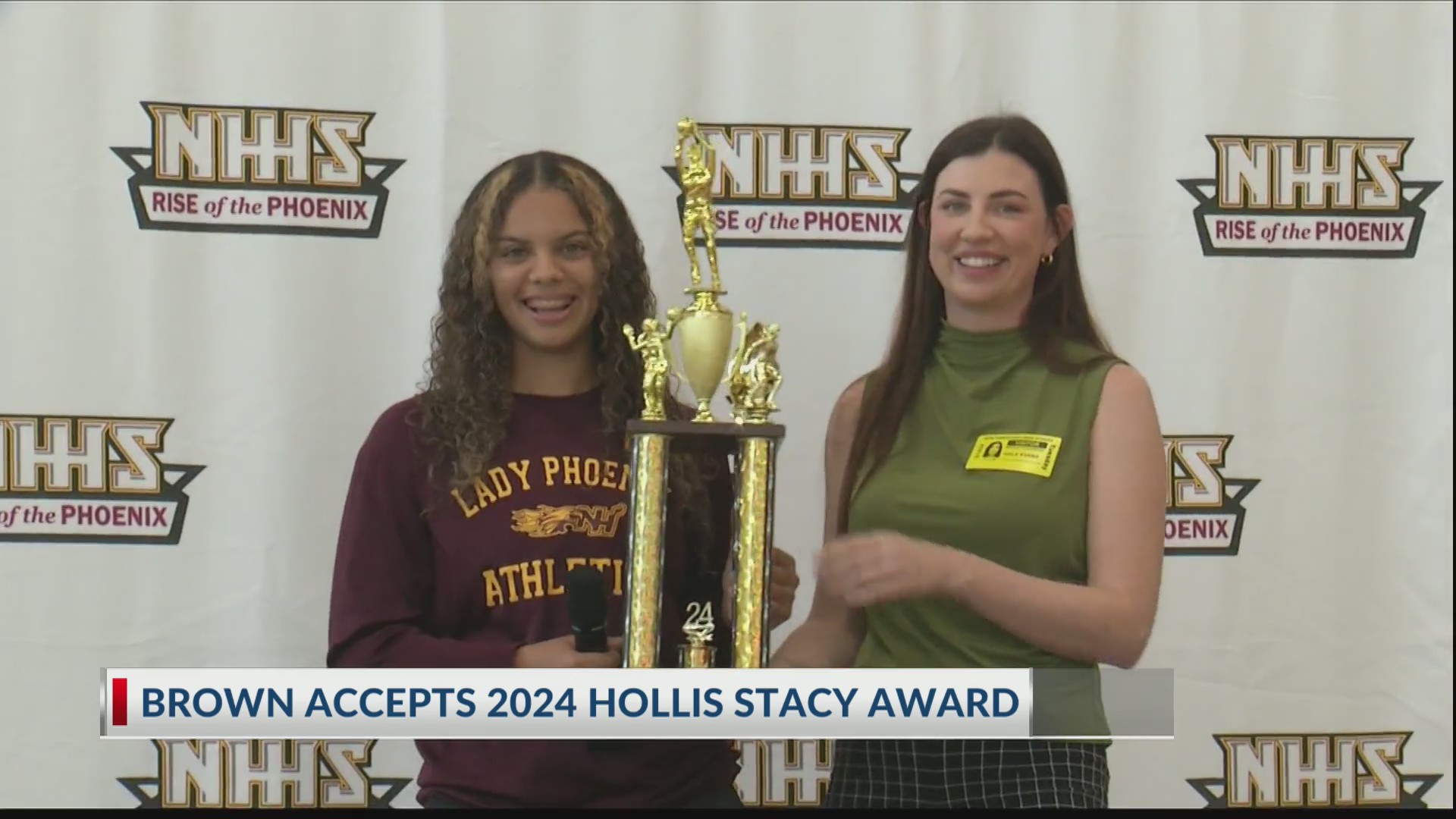 Brown Accepts 2024 Hollis Stacy Award – WSAV-TV