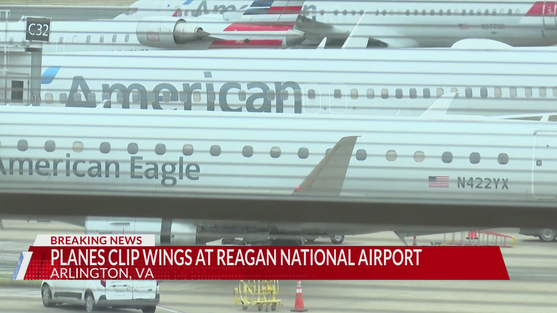 Planes clip wings at Reagan National Airport – WSPA 7NEWS