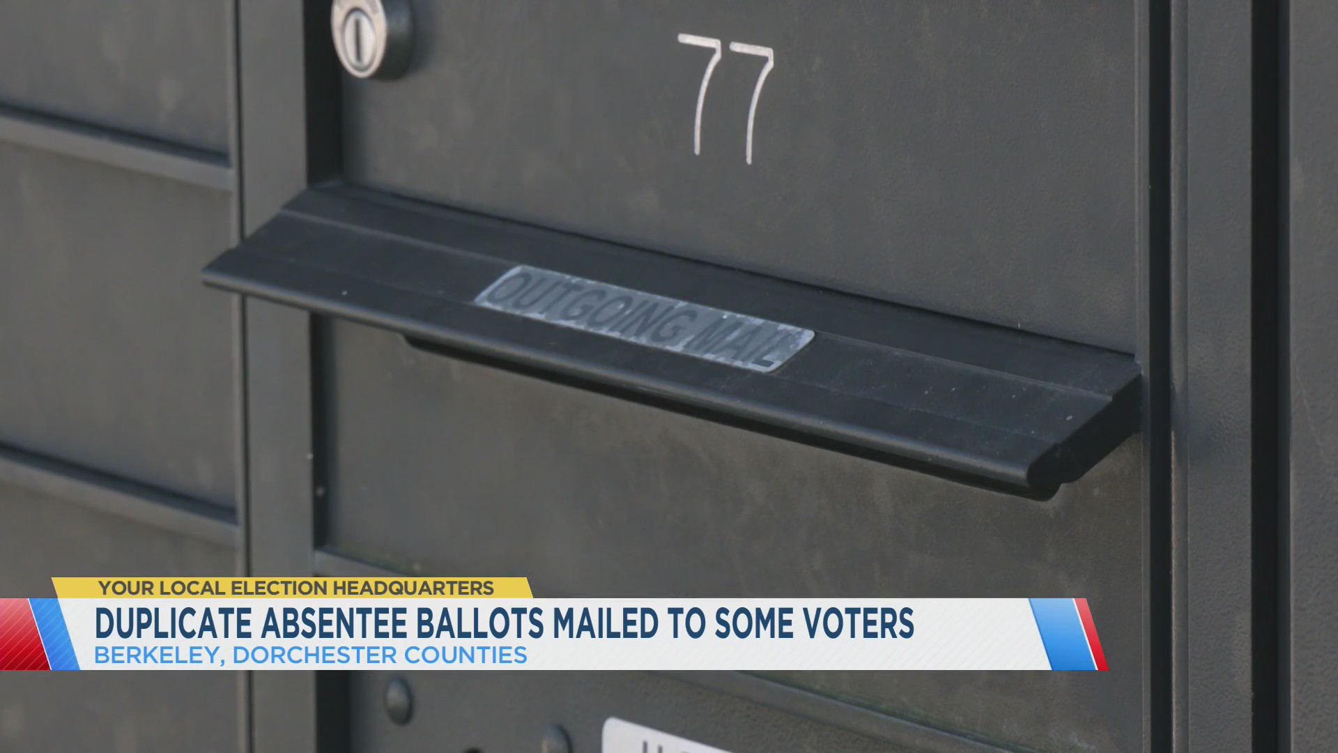 Duplicate ballots sent in Berkeley, Dorchester counties – WCBD News 2