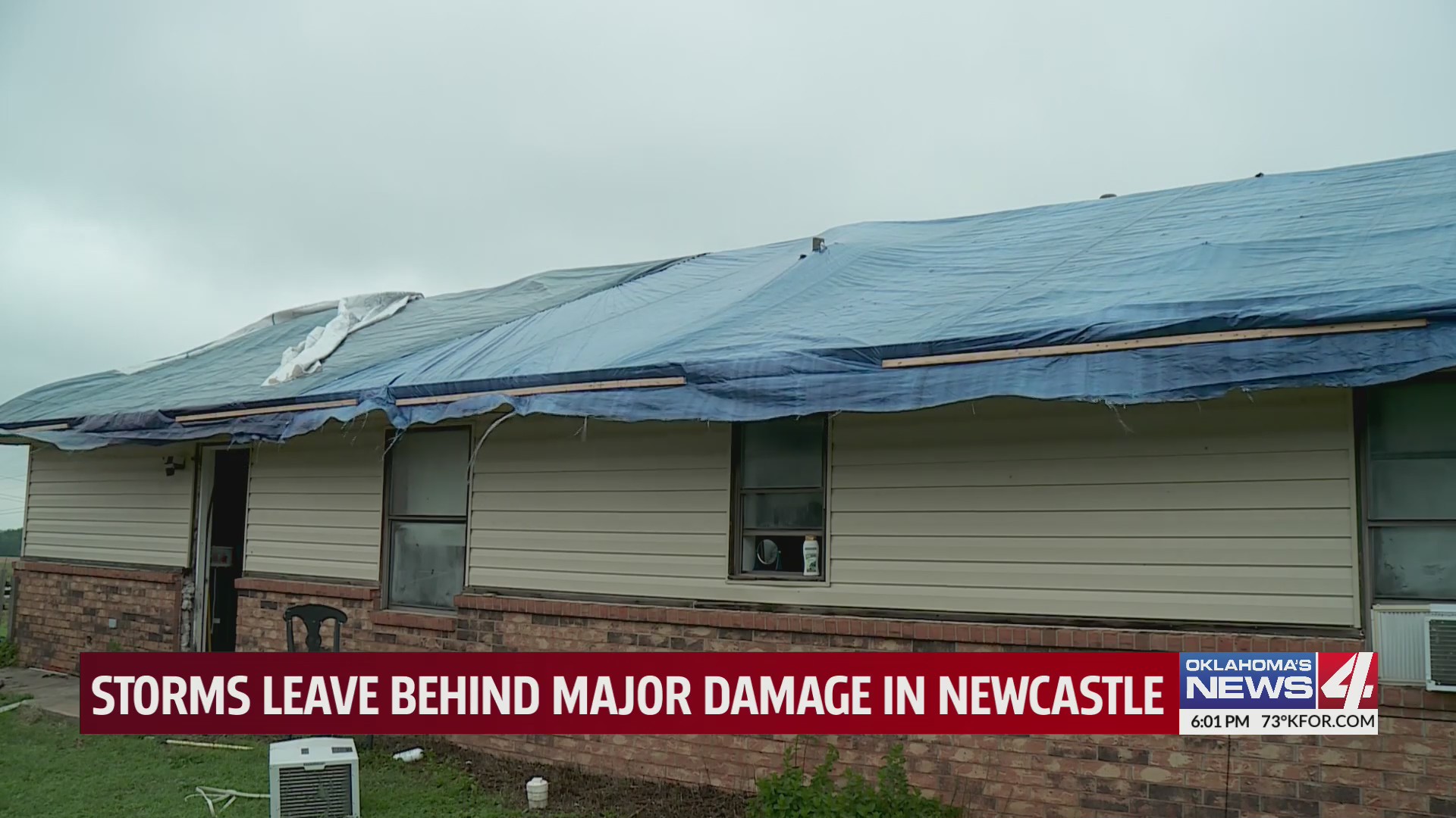 Storms leave behind major damage in Newcastle – KFOR.com Oklahoma City