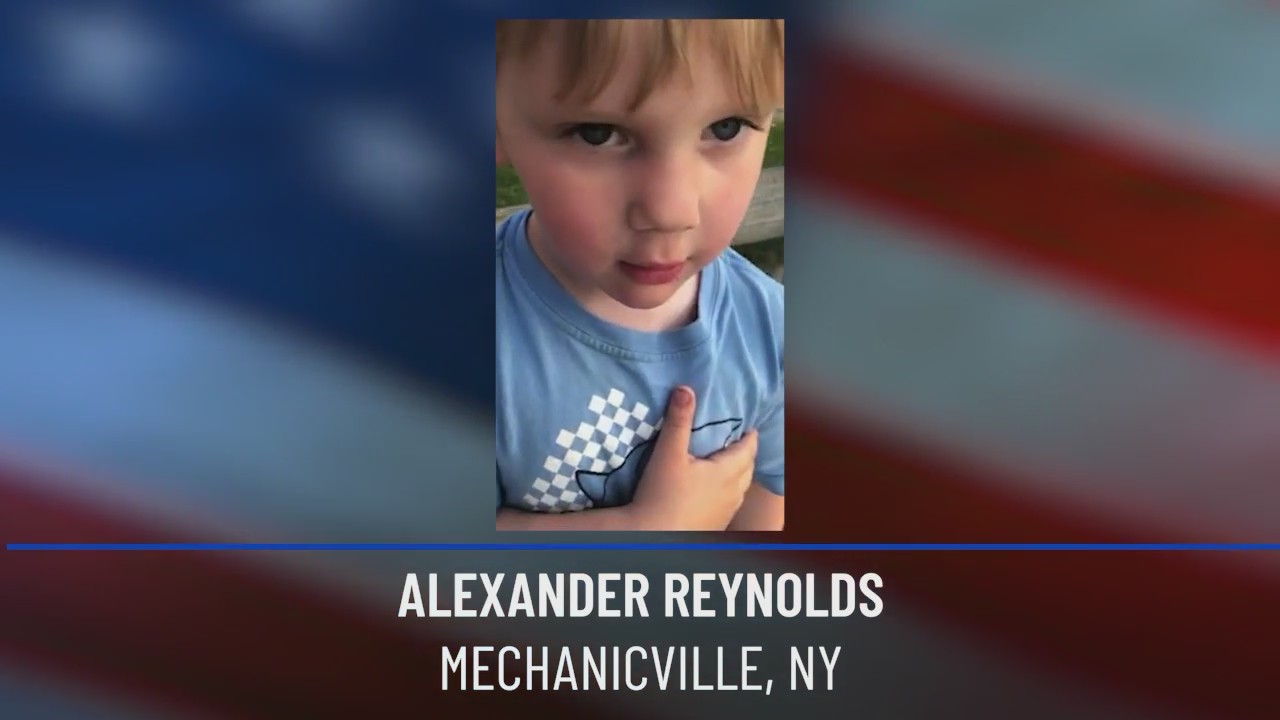Alexander gives us our daily Pledge of Allegiance! – NEWS10 ABC