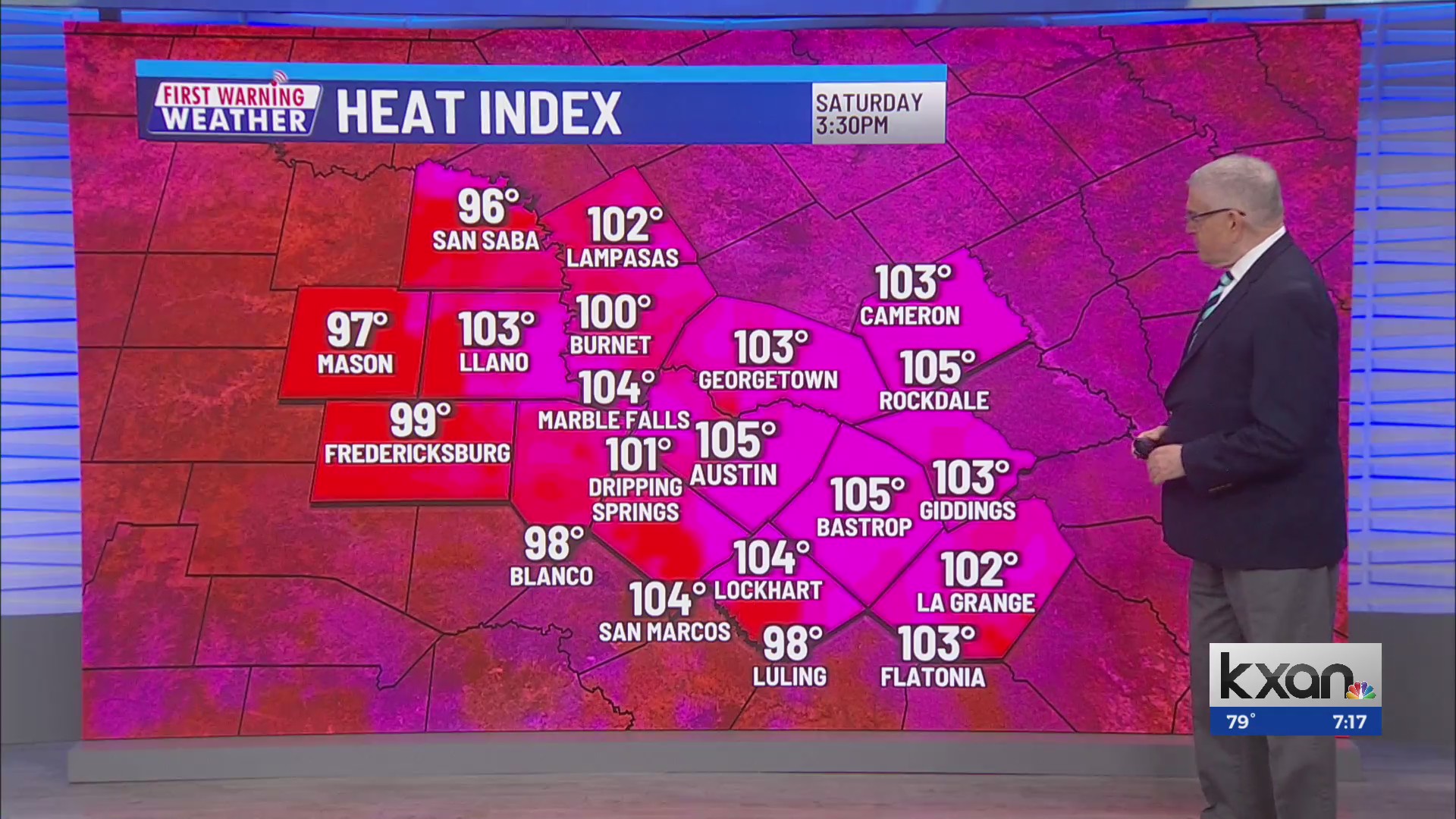 KXAN Saturday Morning First Warning Weather Forecast – KXAN Austin